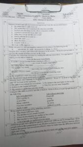 AIOU 1424 Code English Past Papers Last 5 Years - Aiou Ba Past Papers